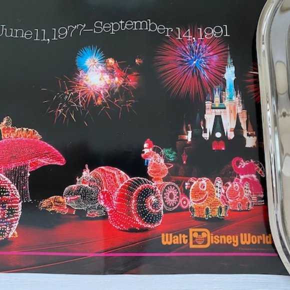 Disney | Art | Disney Main Street Electrical Parade Poster | Poshmark